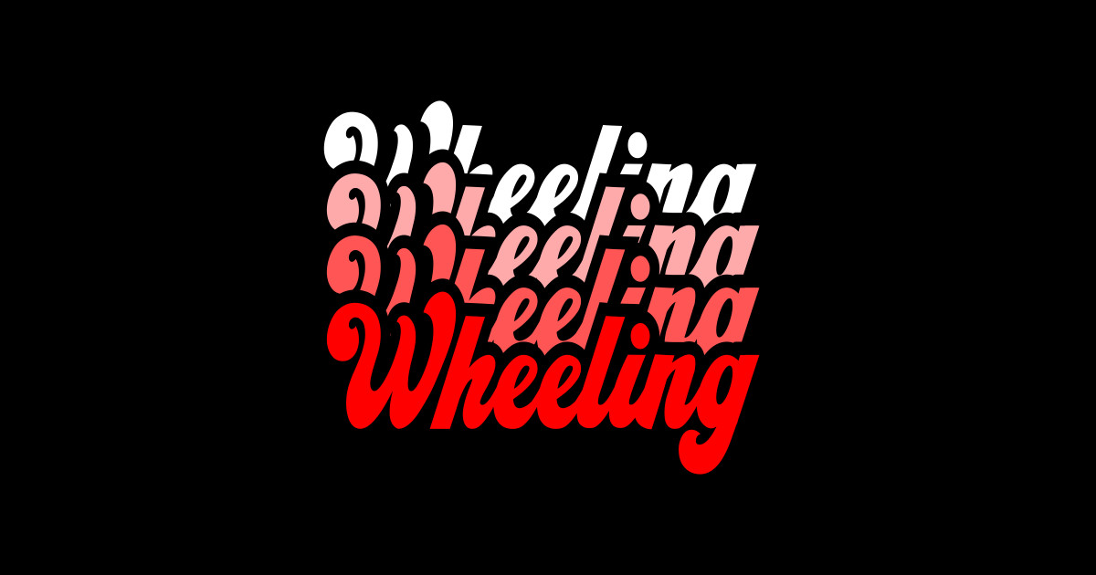 Wheeling Park High School Patriots Cursive Town - Patriots - Sticker ...