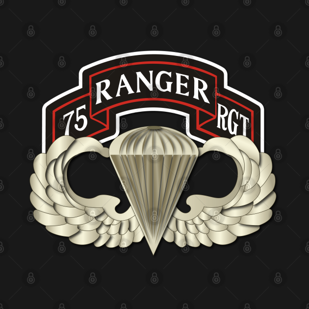 Airborne Badge - Rgr Rgt Scroll - Airborne Badge Rgr Rgt Scroll - T ...