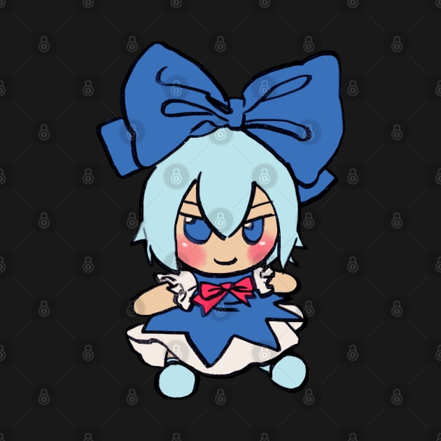 I draw that cirno fumo plush meme / touhou - Touhou - Hoodie | TeePublic