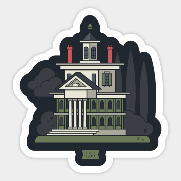 The Haunted Mansion - Haunted Mansion - Sticker | TeePublic