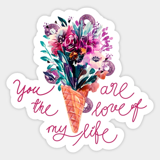 You are the Love of my Life, flowers bouquet in blush pink - You Are ...
