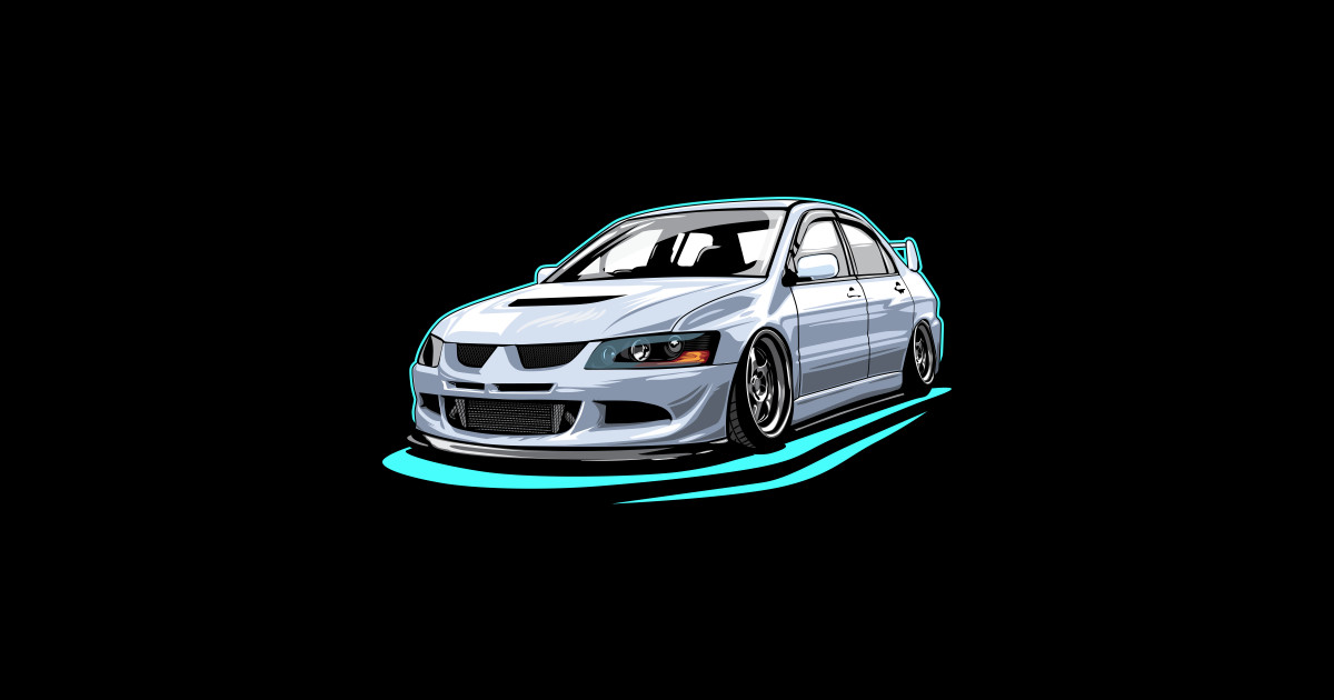Lancer Evolution-Evo 8 jdm legend - Lancer Evo - Sticker | TeePublic