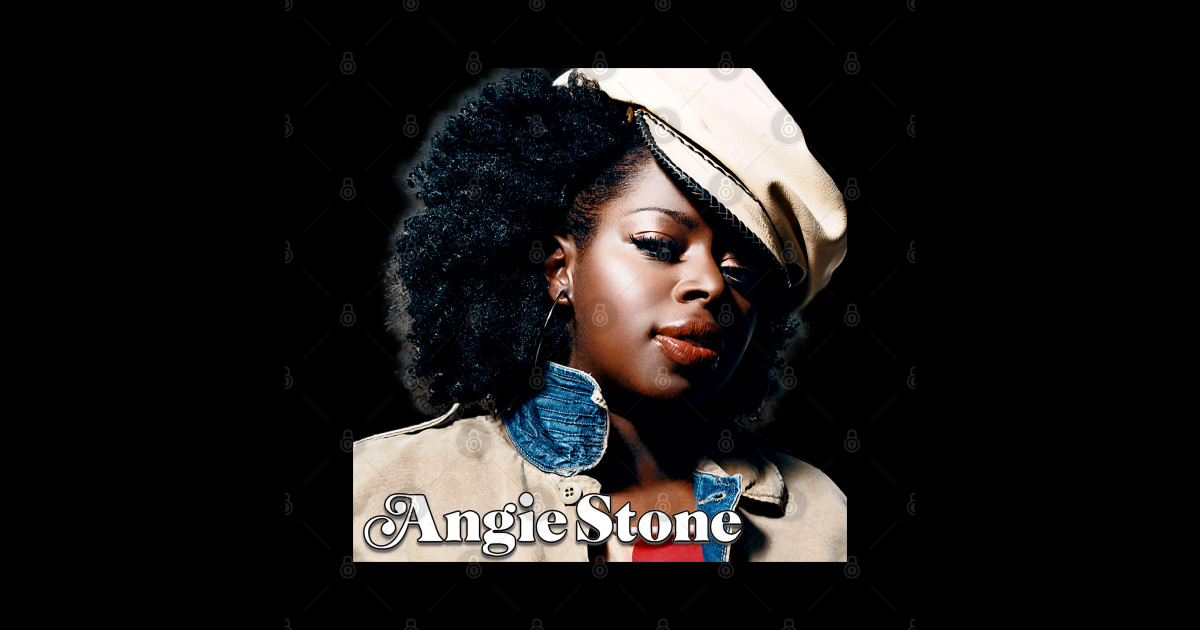 ANGIE STONE T-SHIRT - Angie Stone - Sticker | TeePublic