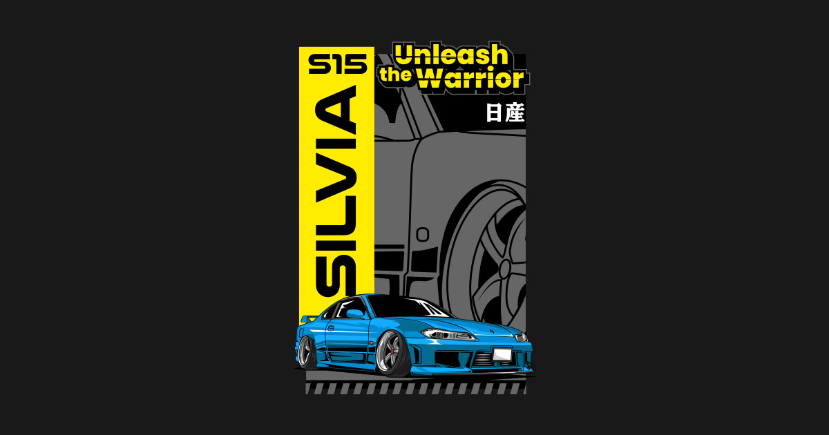 Silvia S15 JDM Car - Silvia S15 Jdm Car - T-Shirt | TeePublic