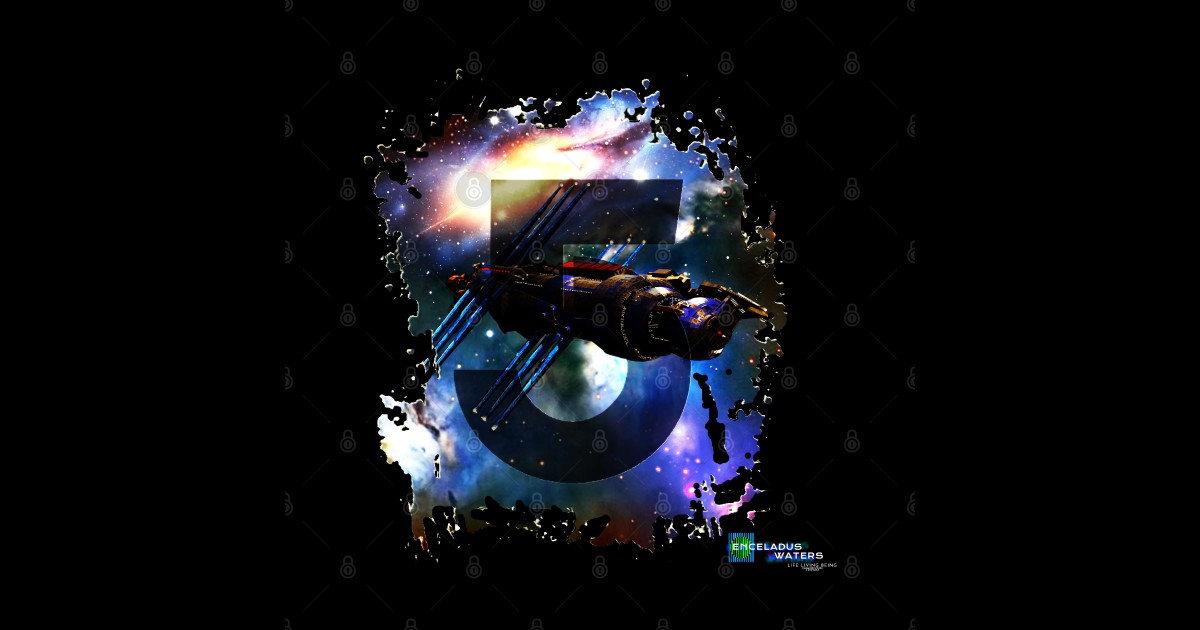 New B5 Logo concept - Babylon 5 - Sticker | TeePublic