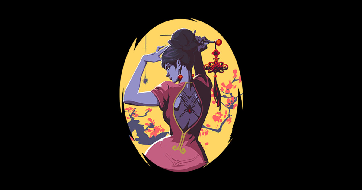 Widowmaker Hairpin - Widowmaker - Sticker | TeePublic