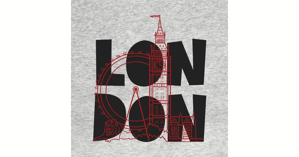 LONDON - London - T-Shirt | TeePublic