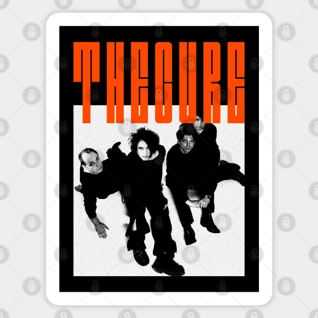 The Cure --- >> Retro Original 80s Aesthetic - The Cure - Sticker ...