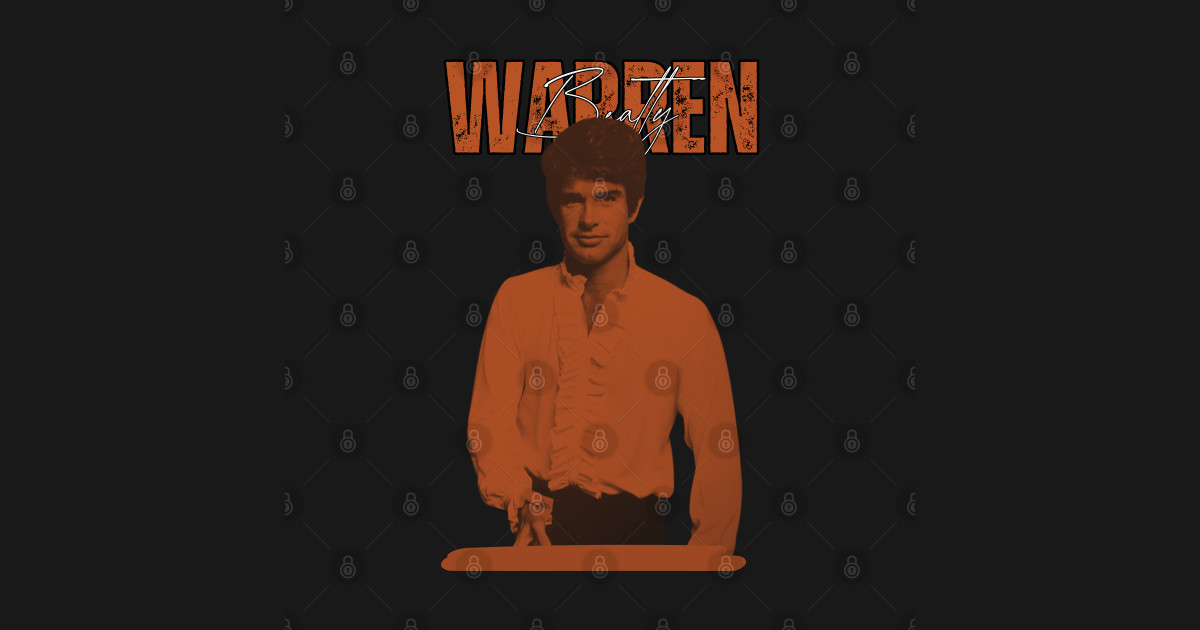 Warren Beatty / Retro Style - Warren Beatty Retro - T-Shirt | TeePublic
