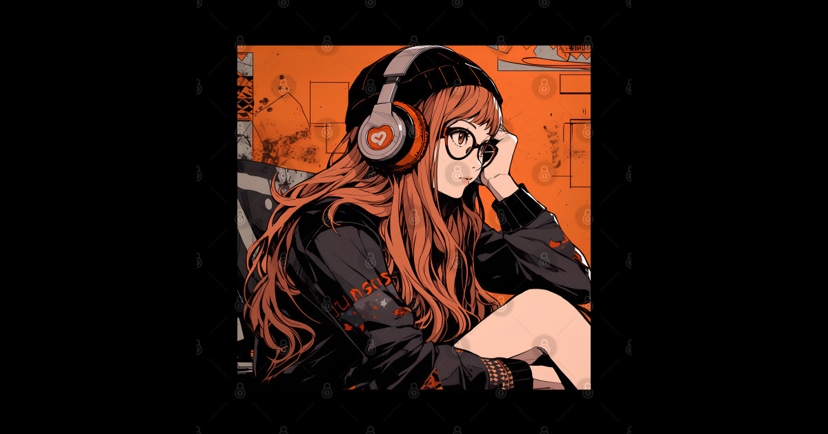 futaba sakura - Anime - Sticker | TeePublic