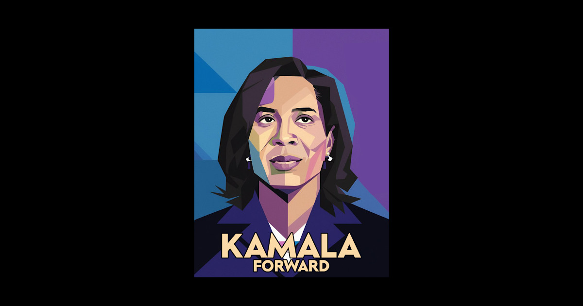 KAMALA FORWARD - KAMALA HARRIS FORWARD 2024 - Kamala Forward - Sticker ...
