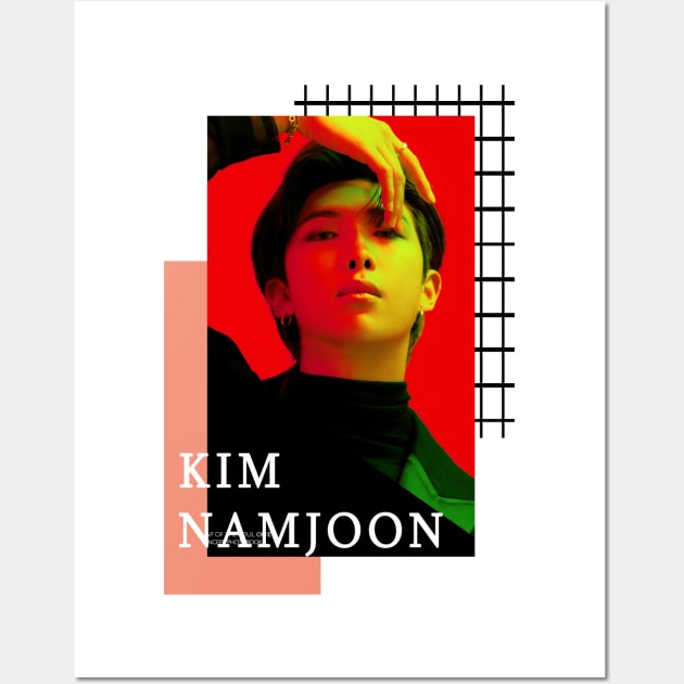 Desain Kpop RM BTS - Kpop Designs - Posters and Art Prints | TeePublic