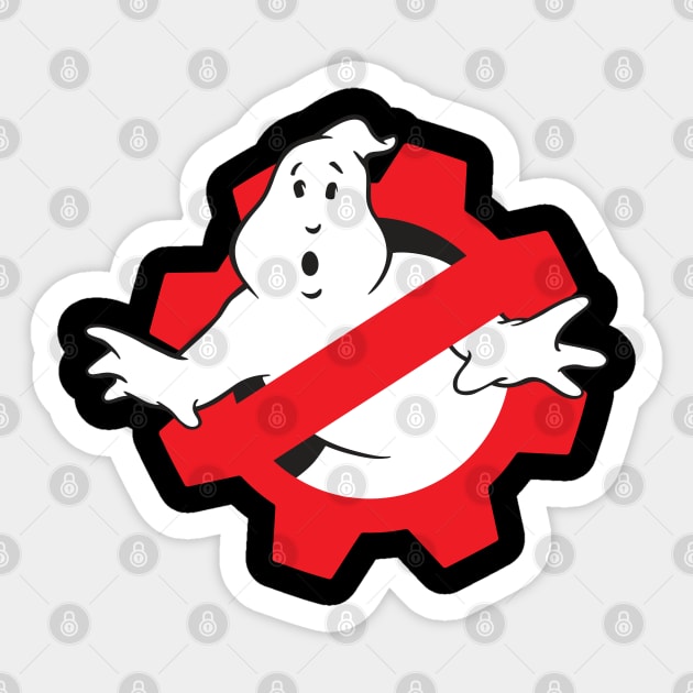 Engineering / R&D Division - Ghostbusters - Sticker | TeePublic