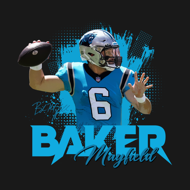 Baker Mayfield - Baker Mayfield Carolina Panthers - T-Shirt | TeePublic