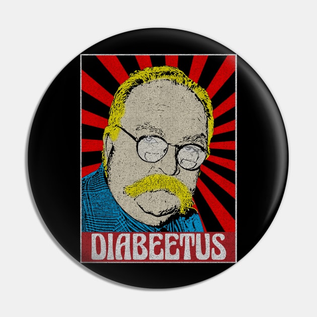 Diabeetus 80s Pop Art Fan Art - Diabeetus - Pin | TeePublic