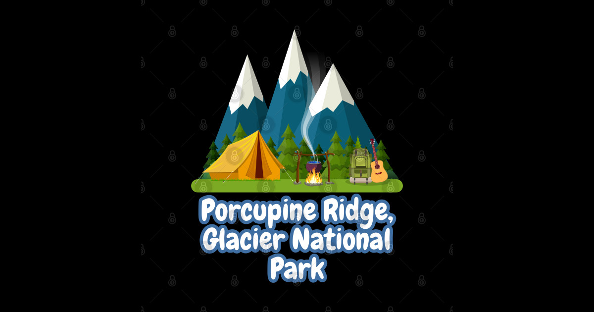 Porcupine Ridge, Glacier National Park - Porcupine Ridge Glacier ...