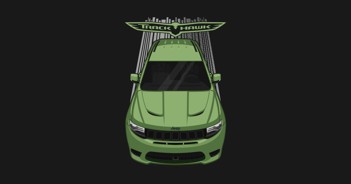 Jeep Grand Cherokee Trackhawk - Green Metallic - Jeep Trackhawk - T ...