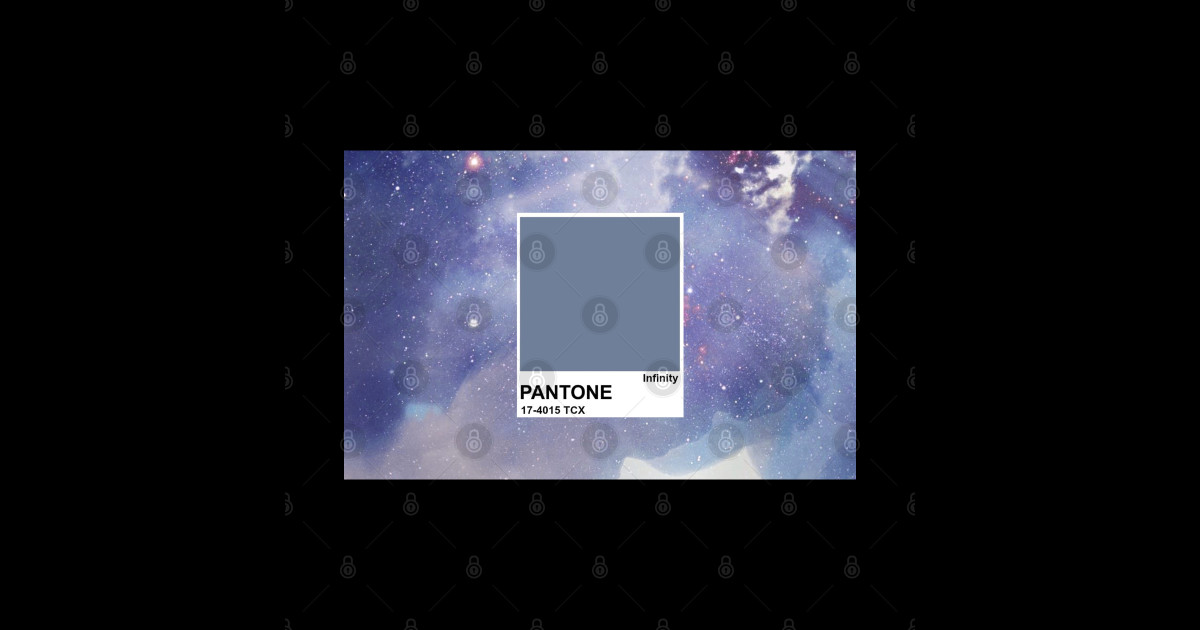 Infinity color - Pantone Color - Sticker | TeePublic
