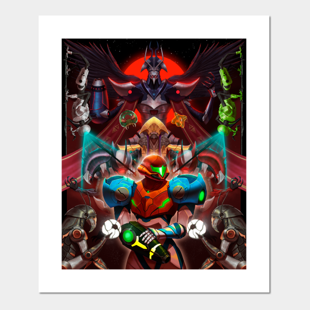 Metroid Dread poster - Metroid - Posters and Art Prints | TeePublic