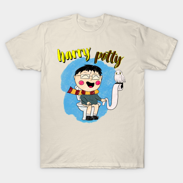 Harry Potty - Wizard - T-Shirt | TeePublic