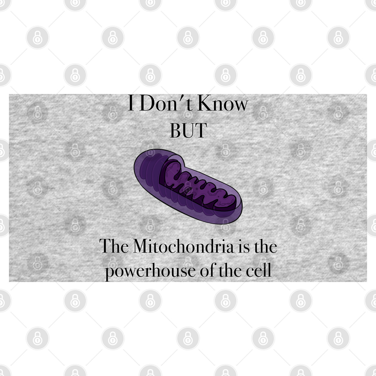 The Mitochondria is the powerhouse to the cell - Meme - T-Shirt | TeePublic