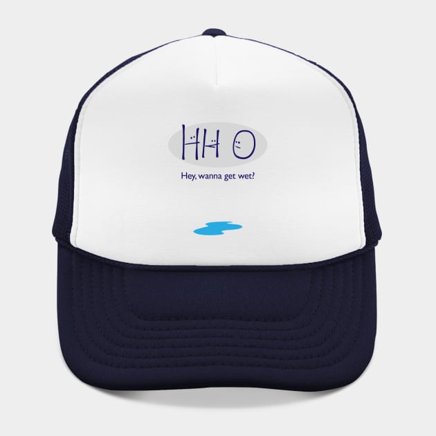 Social Bonding Atoms Form Water - Chemistry - Hat | TeePublic