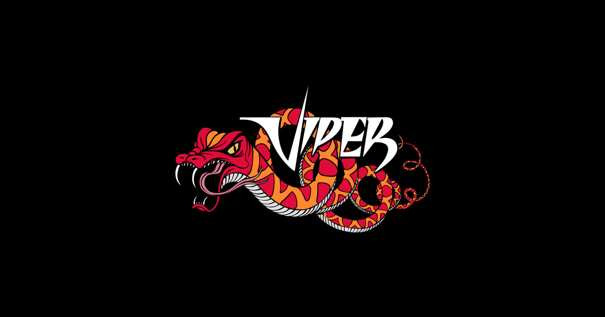 Viper 1982 Rollercoaster Sticker Teepublic