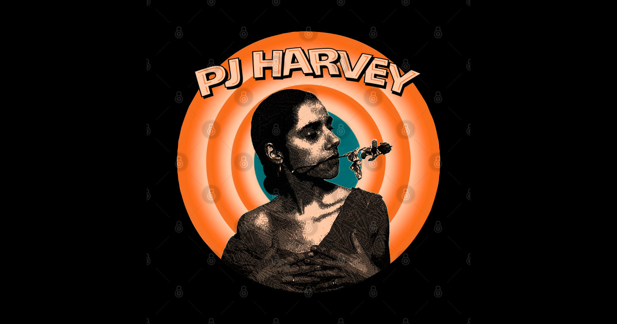 PJ Harvey // Vintage Cartoon Style - Harvey - Sticker | TeePublic