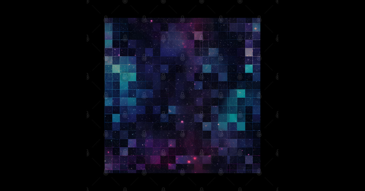 Limitless Void - Infinite Space Seamless Pattern - Space - Tapestry ...