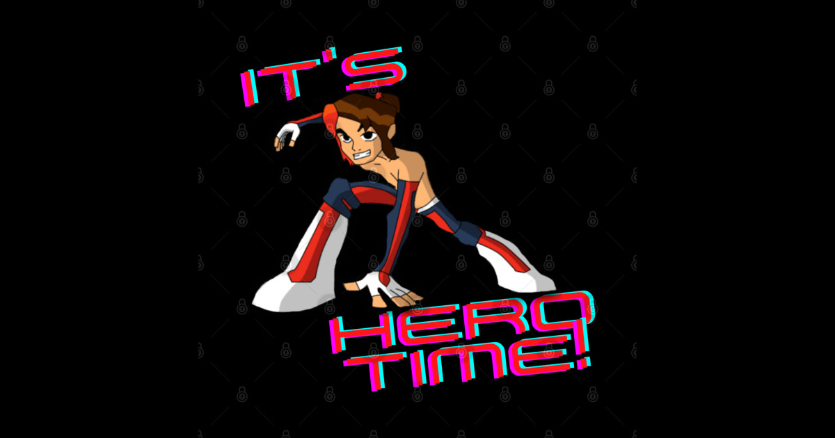 It's Hero Time - Wrestling - Sticker | TeePublic