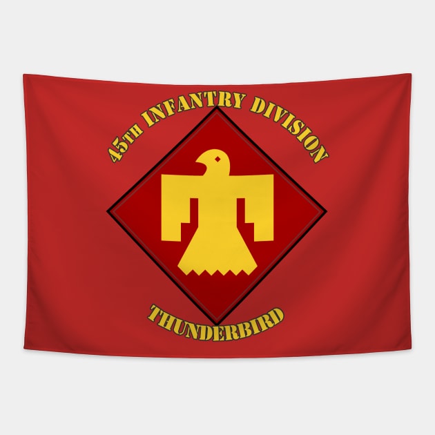 45th Infantry Division - 45th Infantry Division - Tapestry | TeePublic
