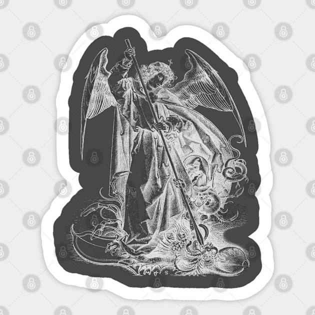 Saint Michael the Archangel - St Michael The Archangel - Sticker ...
