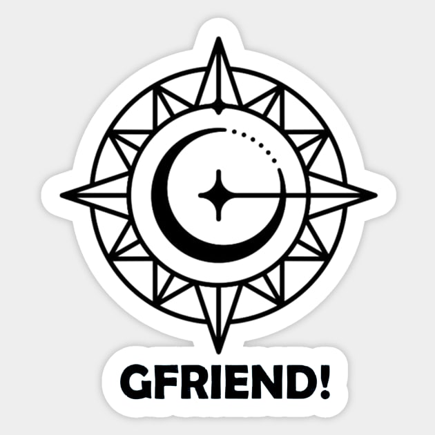 GFRIEND LOGO - Gfriend - Sticker | TeePublic