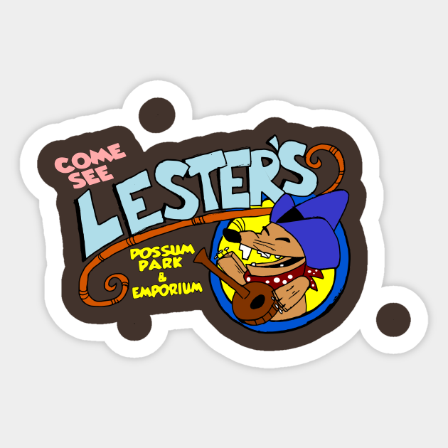 Lester's Possum Park - Goofy Movie - Sticker | TeePublic