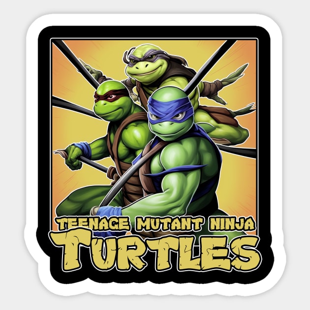 Teenage Mutant Ninja Turtles - Teenage Mutant Ninja Turtles - Sticker ...
