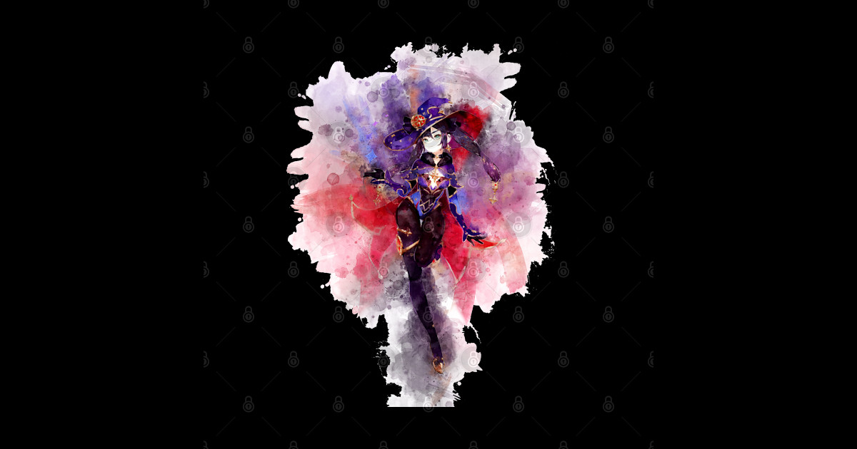 Genshin Impact - Mona - Mona - Sticker | TeePublic