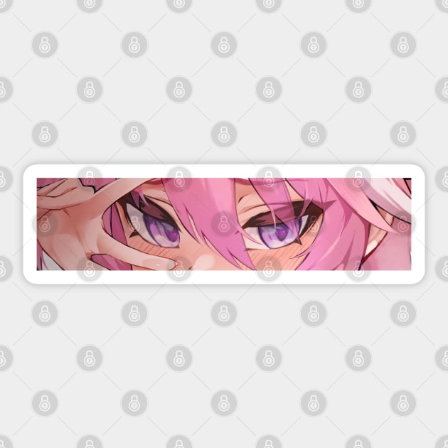 Lewd Astolfo Eyes - Astolfo - Sticker | TeePublic