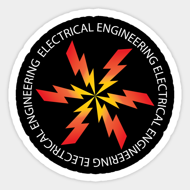 Electrical Engineering, Lightning Logo, Text Stamp - Electrical ...