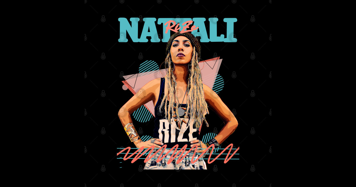 Nattali Rize Reggae Fan Art Retro Design // Vintage - Nattali Rize ...