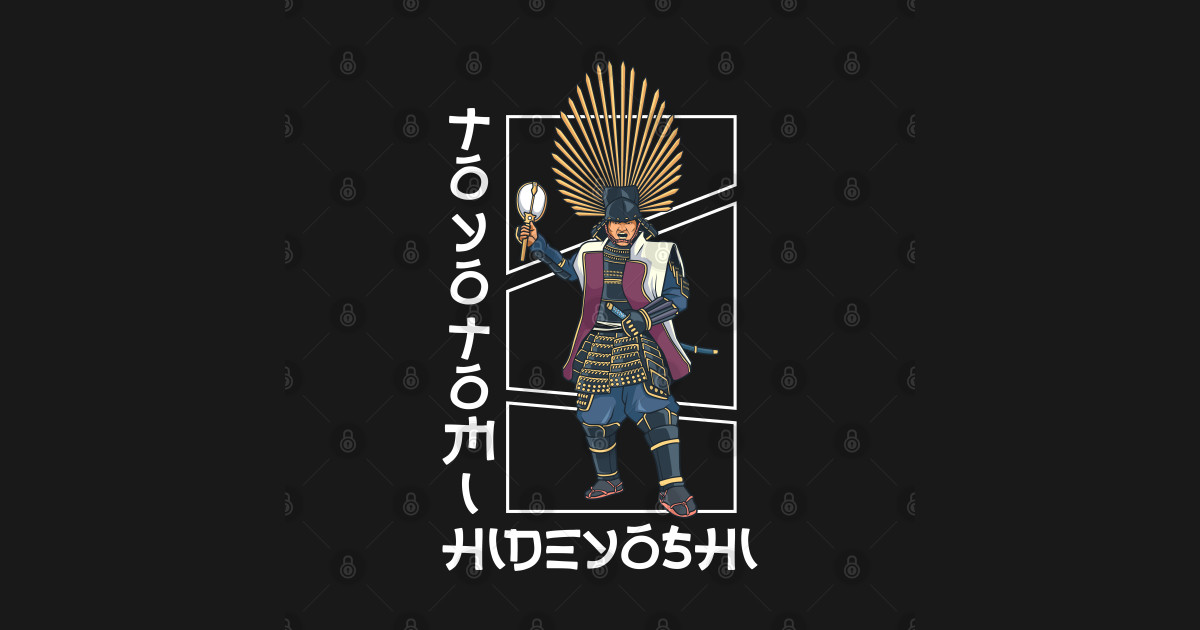 Samurai Toyotomi Hideyoshi - Samurai - T-Shirt | TeePublic