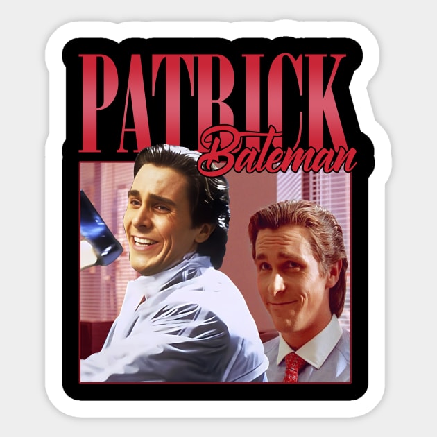 American Psycho Flag - American Psycho - Sticker | TeePublic