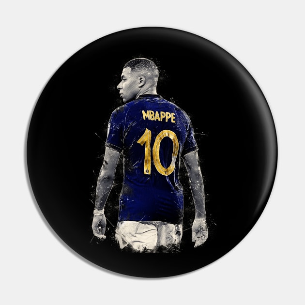kylian mbappe - Kylian Mbappe - Pin | TeePublic