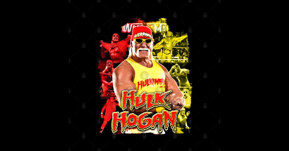 Hulk Hogan Collage - Hulk Hogan - Posters and Art Prints | TeePublic