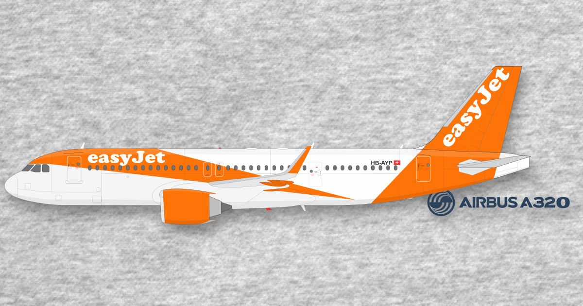Airbus A320 - Airbus A320 - T-Shirt | TeePublic