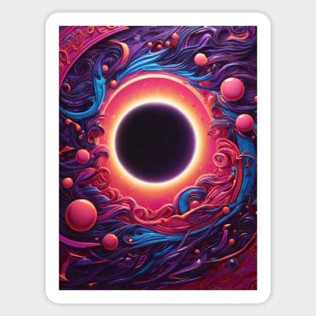 SOLAR ECLIPSE - Eclipse - Sticker | TeePublic