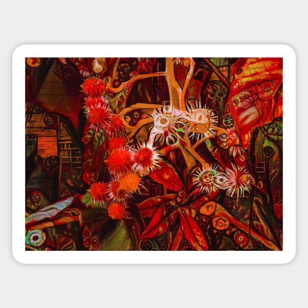 The Red Weed - The War Of The Worlds - Sticker | TeePublic