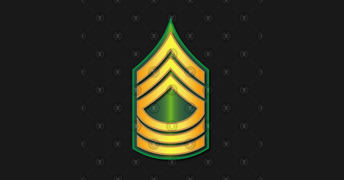 Army - Master Sergeant - E8 - Army Master Sergeant E8 - Sticker | TeePublic