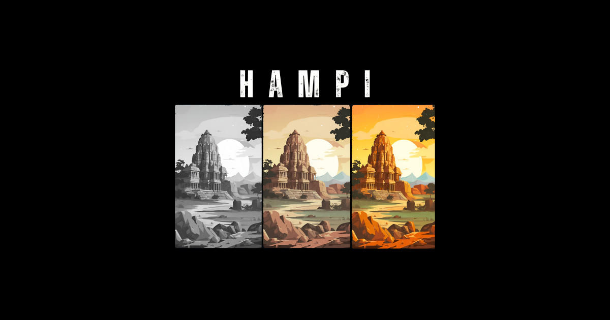 Hampi - Hampi - Sticker | TeePublic