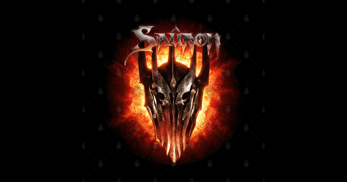 Sauron lord of the rings - Lord Of The Rings - Sticker | TeePublic