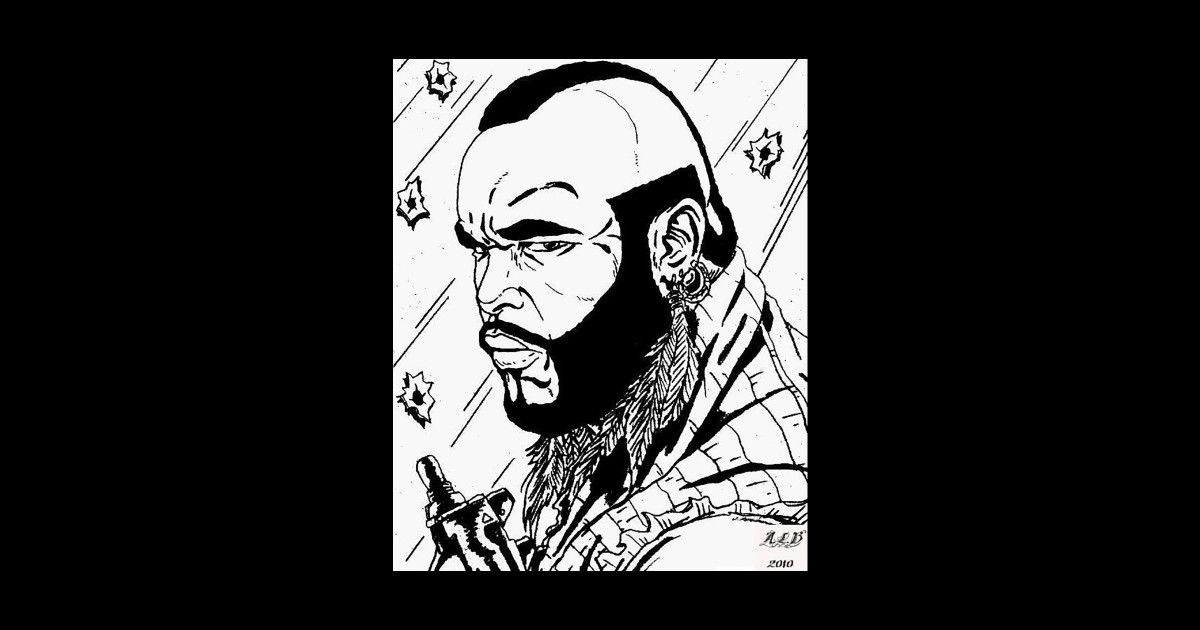 Pity the Fool! - Mrt - Sticker | TeePublic
